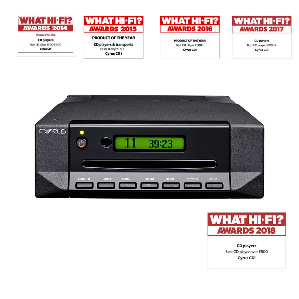 Cyrus CD I/ Best CD player 1500 euro in 2017(What Hi-FI?)Jack-fi
